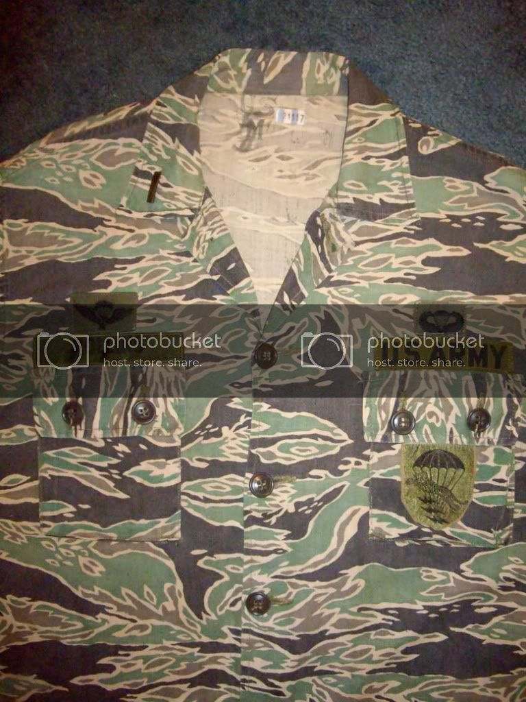 Mike Force Tiger Stripe shirt - CAMOUFLAGE UNIFORMS - U.S. Militaria Forum