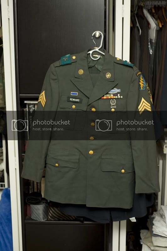 Special Forces Class A's - UNIFORMS - U.S. Militaria Forum