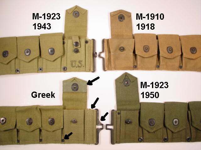 M1923 Cartridge Belt, original or reproduction? - FIELD & PERSONAL GEAR ...