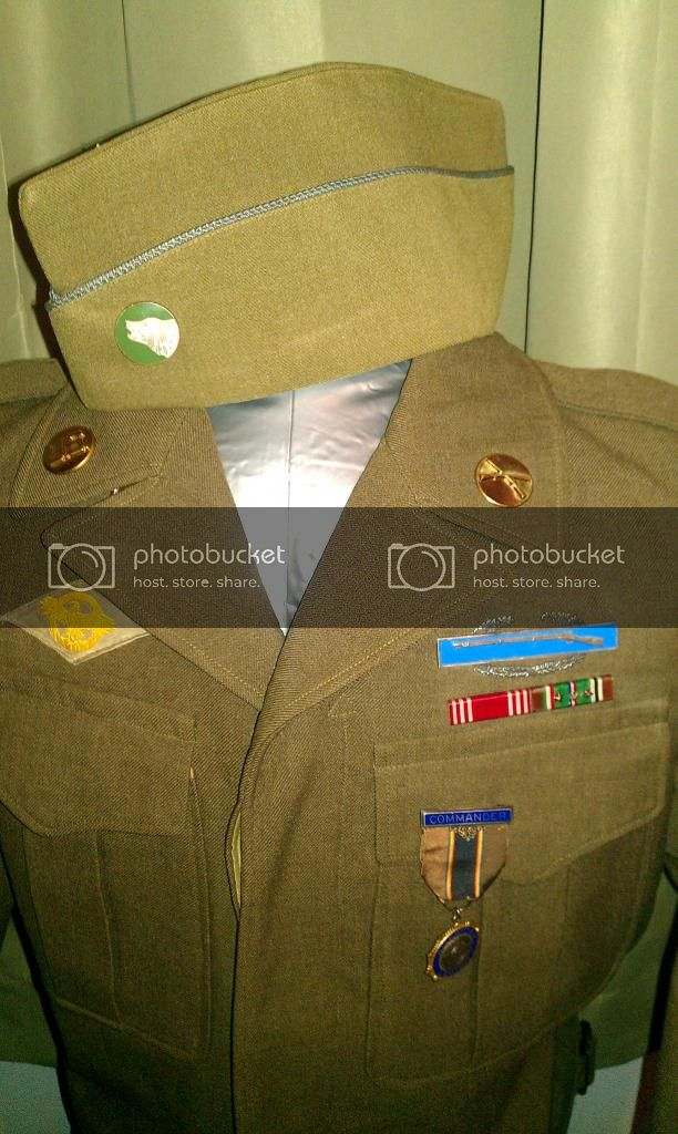 104th Div. 415th Inf. Reg uniform group - GROUPINGS PAGE - U.S ...