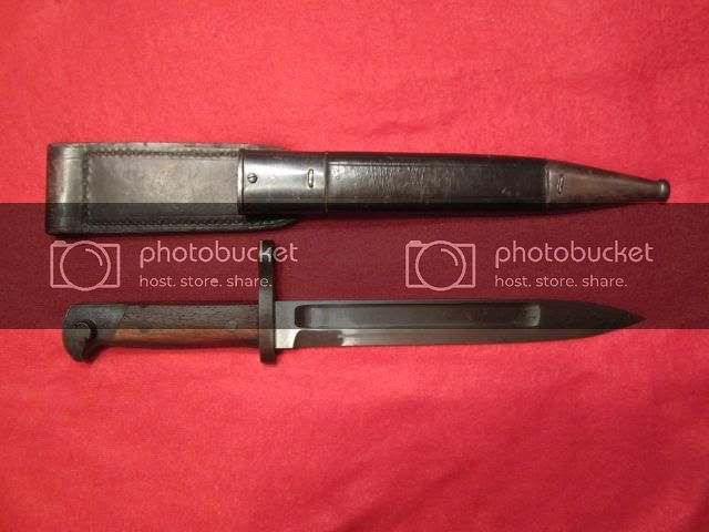 New Scabbard for my 1895 Lee Navy Bayonet. - EDGED WEAPONS - U.S ...