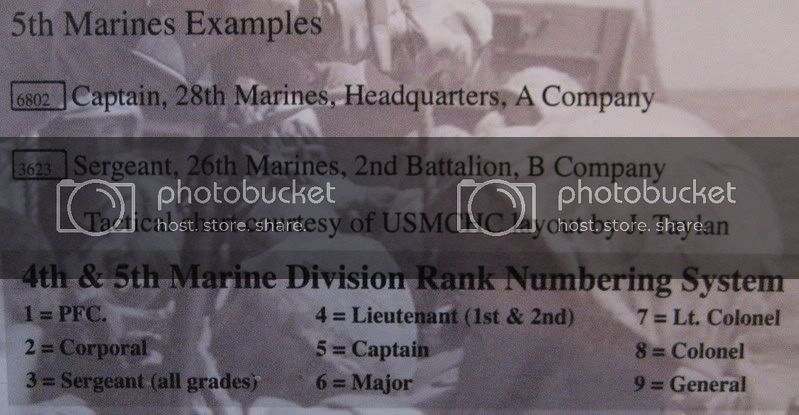 USMC Division Markings - FIELD & PERSONAL GEAR SECTION - U.S. Militaria ...