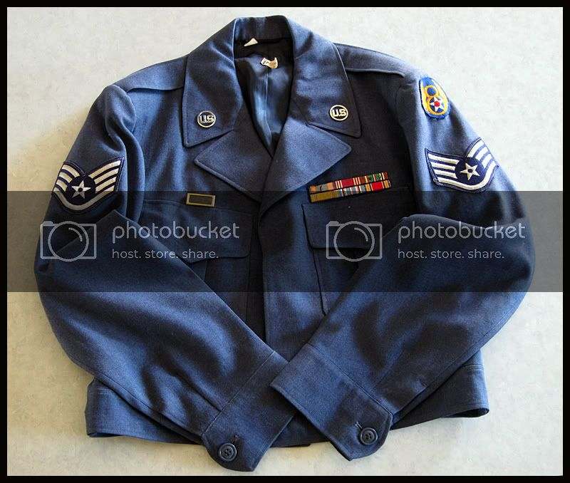 Transitional USAF Ike Jacket- 8th AF - UNIFORMS - U.S. Militaria Forum