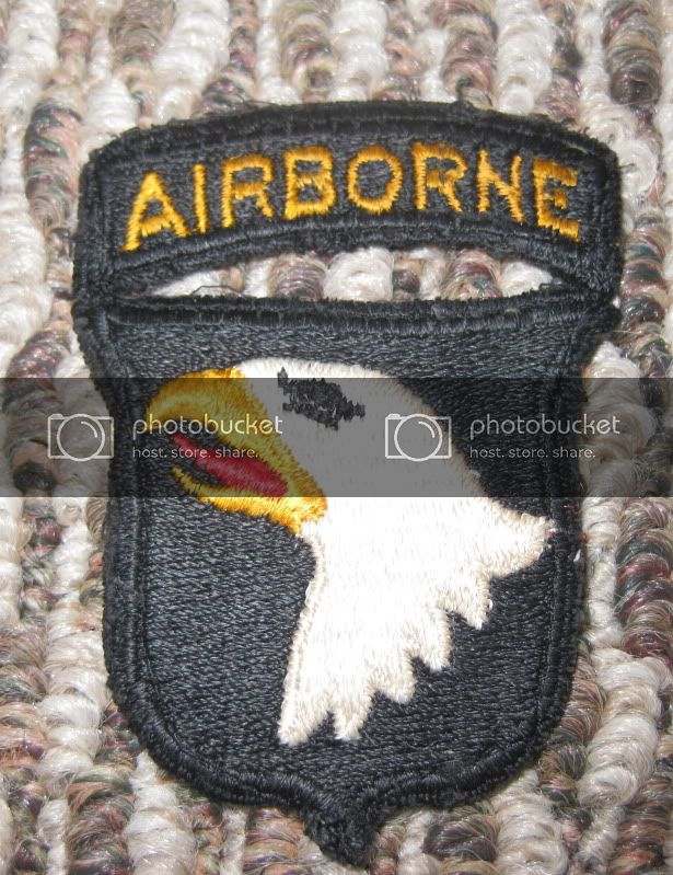 101st cut edge SSI, - ARMY AND USAAF - U.S. Militaria Forum