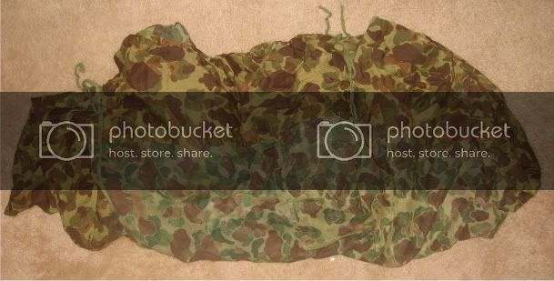 USMC Camo Mosquito Net for pup tent - FIELD & PERSONAL GEAR SECTION - U ...