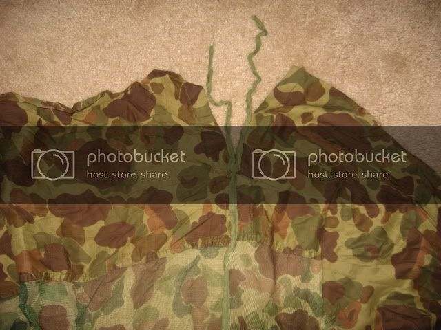 USMC Camo Mosquito Net for pup tent - FIELD & PERSONAL GEAR SECTION - U ...
