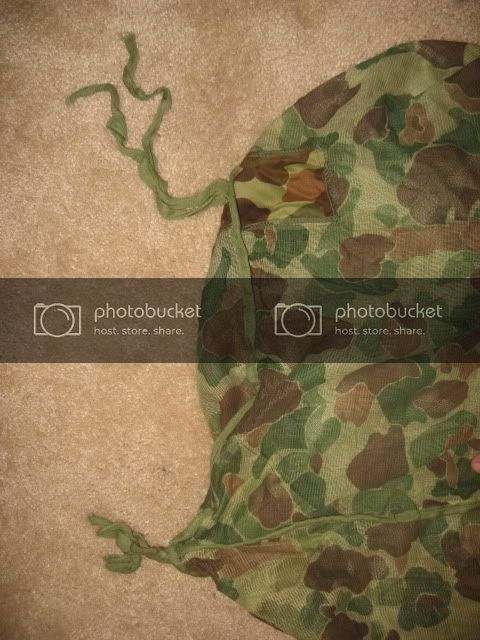 USMC Camo Mosquito Net for pup tent - FIELD & PERSONAL GEAR SECTION - U ...