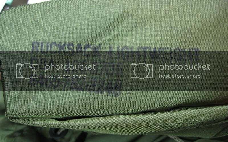 Viet Nam Lightweight Rucksack P65 - FIELD & PERSONAL GEAR SECTION - U.S ...