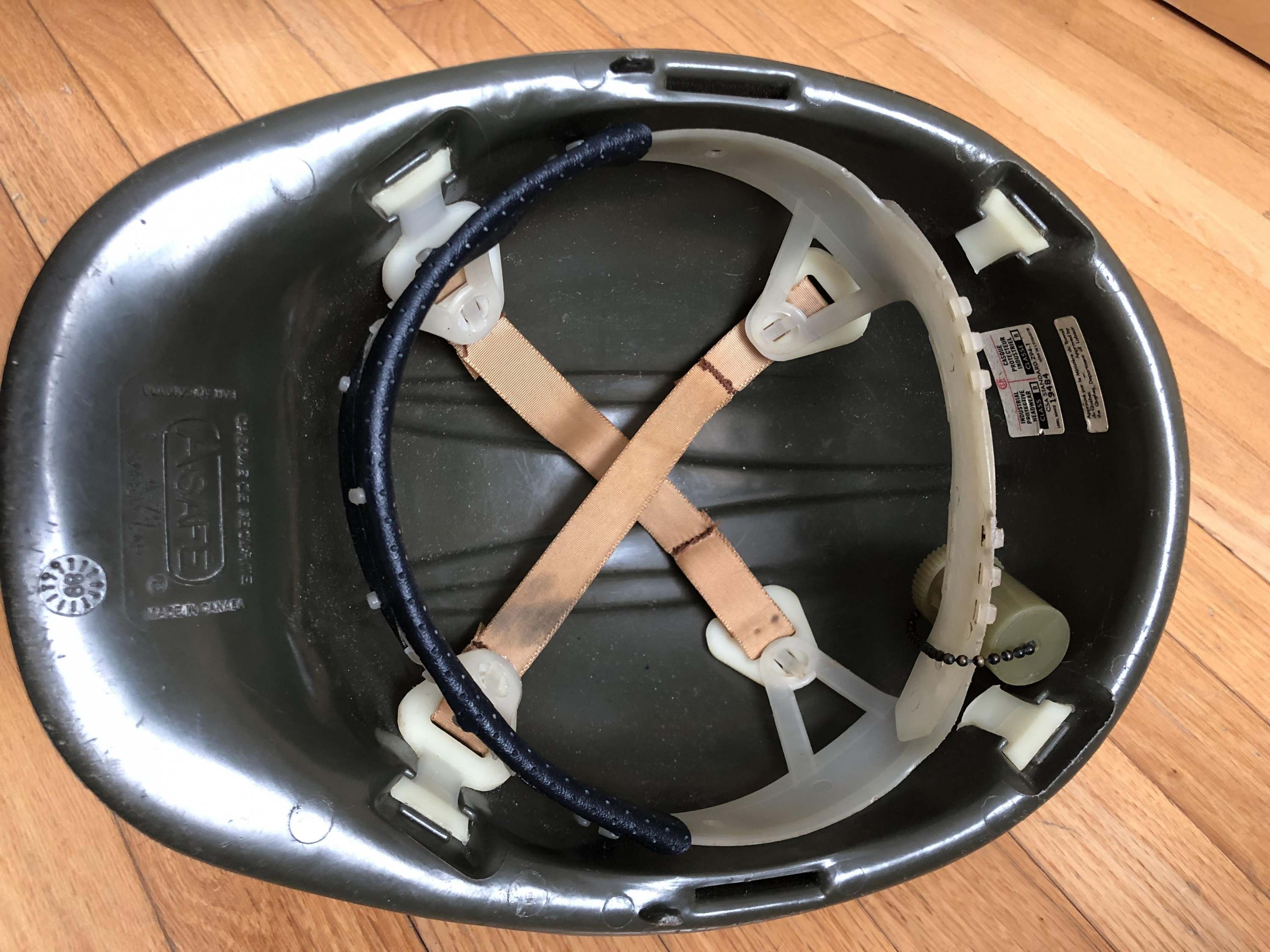 Marked Seabee ACB-1 Gulf War-era hard hat - NAVY & COAST GUARD HELMETS ...