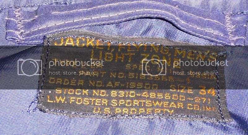 USAAF, USAF and USN Flight Jackets and Flight Pants - UNIFORMS - U.S ...