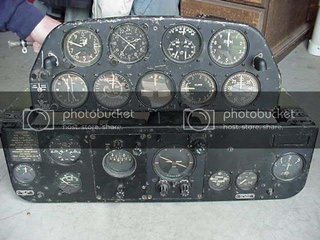 SB2C Curtis Helldiver Instrument Panel - MILITARY AIRCRAFT & AVIATION ...