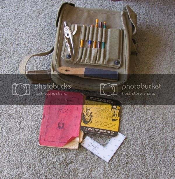 Contents of WWII map case? - FIELD & PERSONAL GEAR SECTION - U.S ...