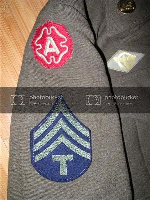 ETO ADSEC/9th Army Ike - UNIFORMS - U.S. Militaria Forum