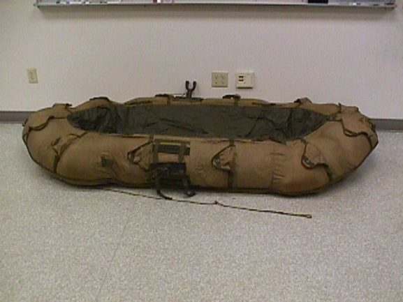 1944 canvas assault raft - FIELD & PERSONAL GEAR SECTION - U.S ...