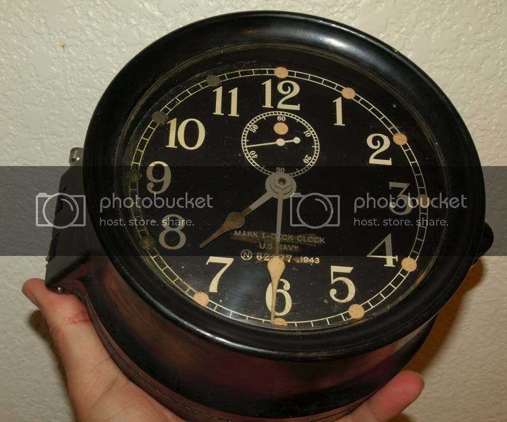 US Army Message Center Clock - FIELD & PERSONAL GEAR SECTION - U.S ...