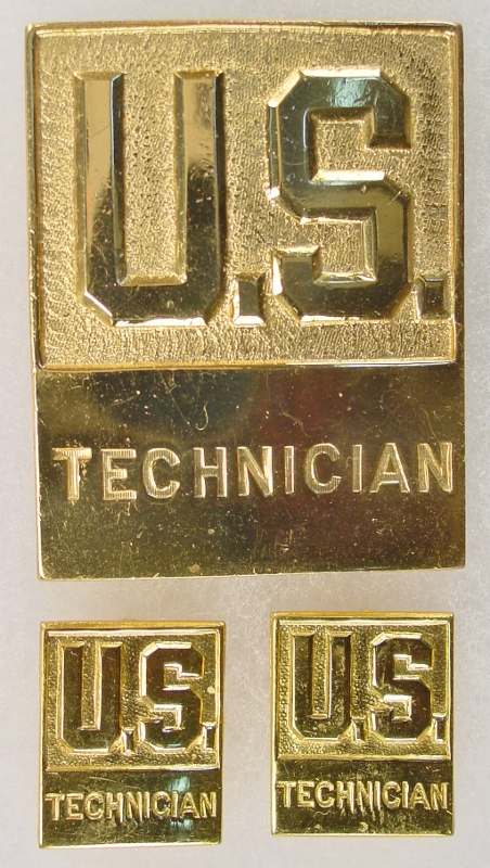 U.S. Technician Insignia Set ID - ARMY (INCLUDING USAAC/AAF) - U.S ...