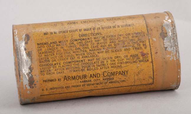 Hardtack, hard tack biscuits - FIELD & PERSONAL GEAR SECTION - U.S ...