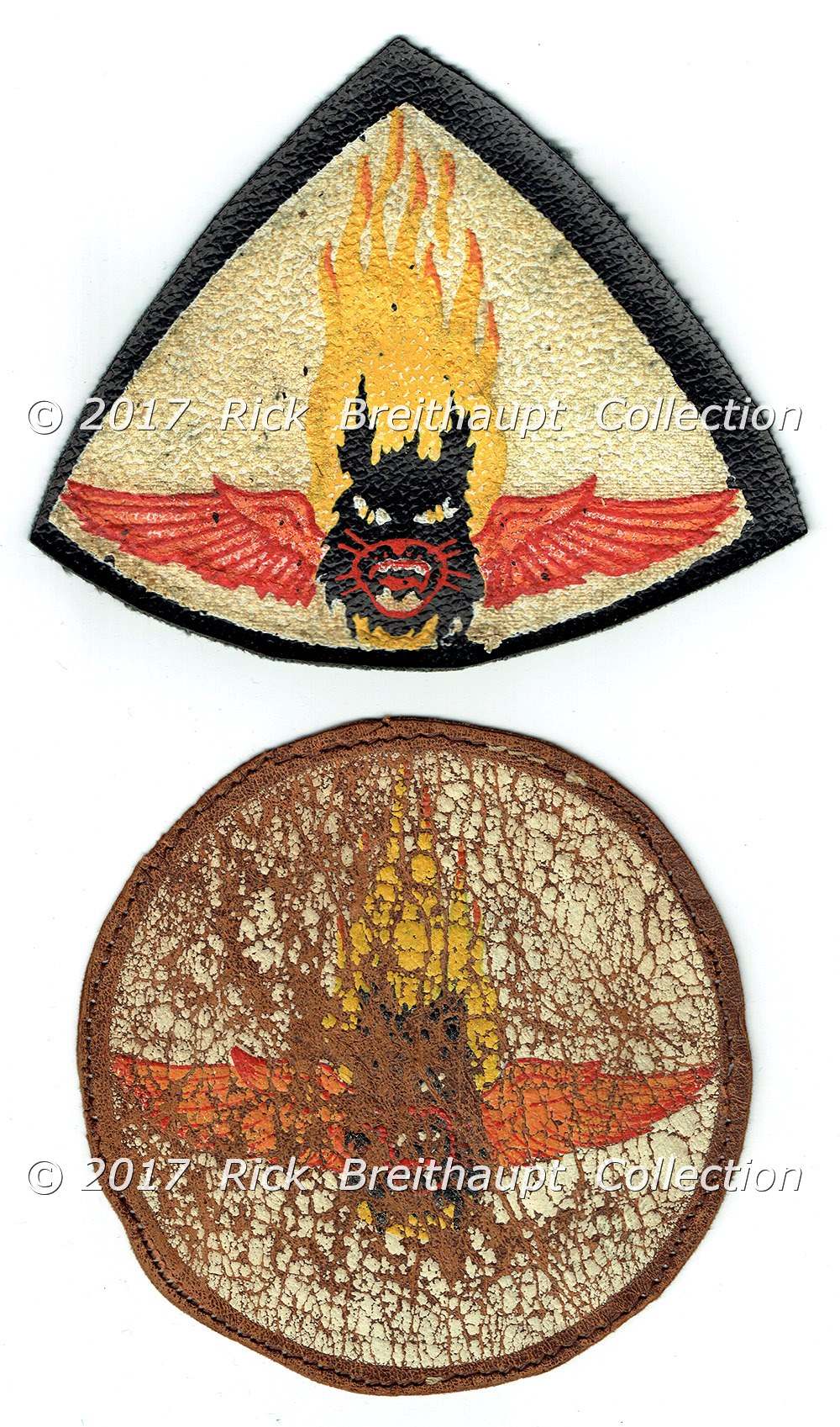 VF-15 "Satan's Playmates" | two WWII patches - WALIKA'S US NAVY ...