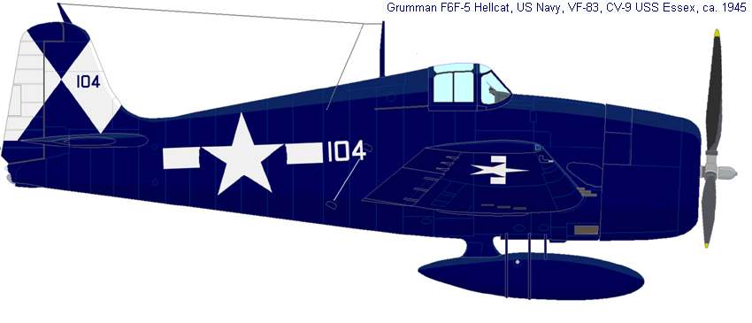 VF-83 and VFB-83 (VBF-83) | USS Essex CV-9 | CVG-83 - WALIKA'S US NAVY ...