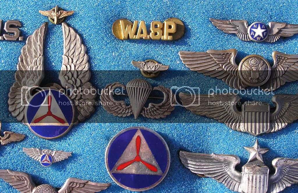 My collection: WWII AAF WINGS ** RARE C WING - WING BADGES - U.S ...