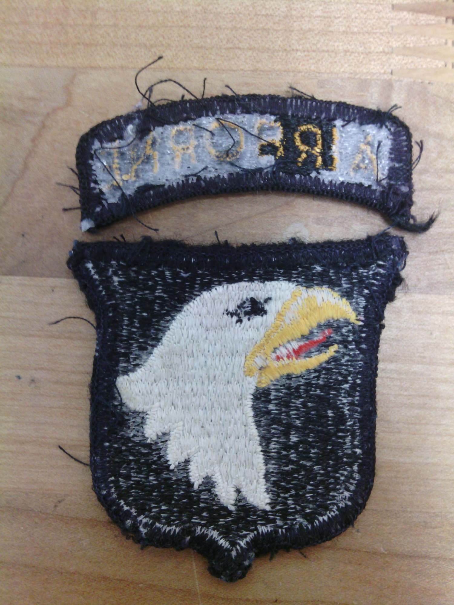 101st patch identification - ARMY AND USAAF - U.S. Militaria Forum
