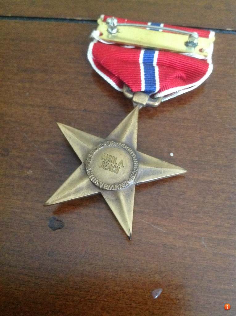 Bronze star engraving. WWII or Post? - MEDALS & DECORATIONS - U.S ...