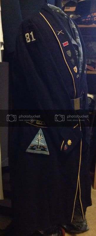 USNA Cadet B-Robe... w/various rival patches and pins... - NAVAL & SEA ...