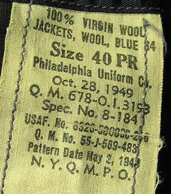 Post-WWII 1950's & 1960's US Air Force uniform photos - UNIFORMS - U.S ...