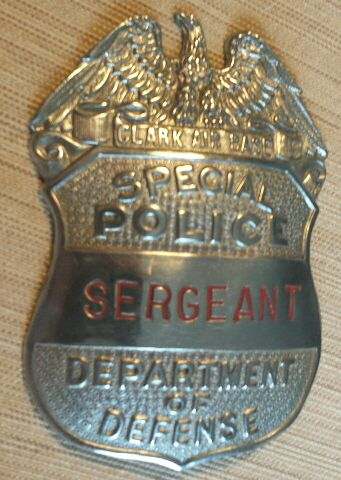 Clark AB Philippines DoD Badges - BADGES, AWARDS, DUI, AND COLLAR BRASS ...