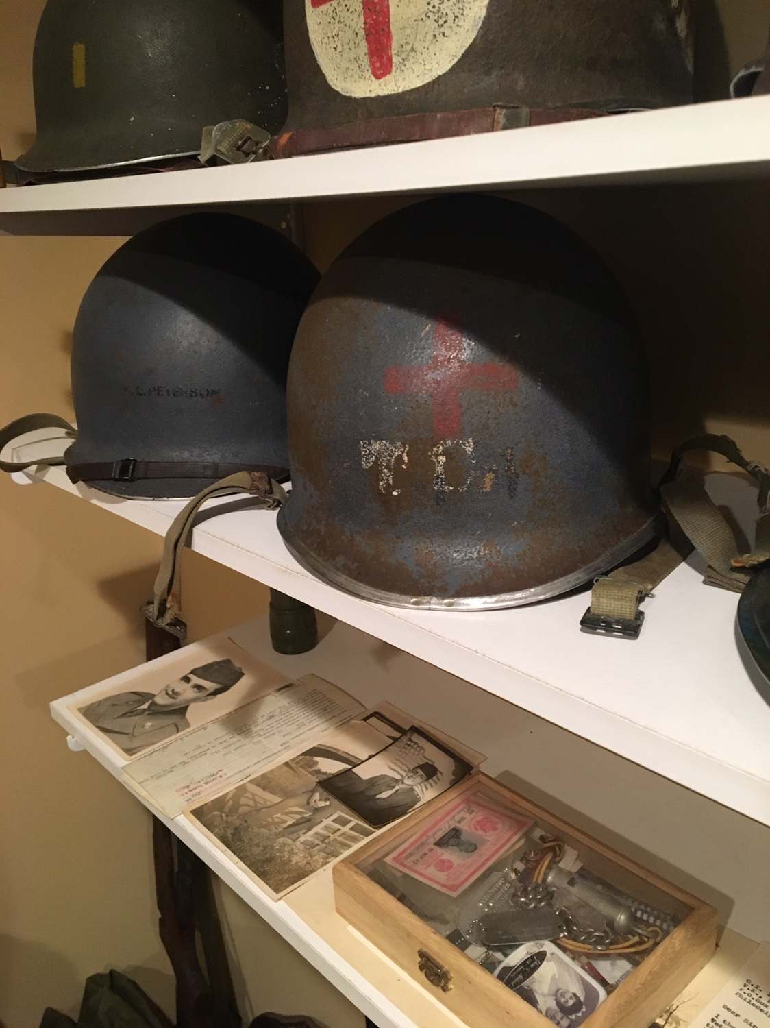 WWII USN CORPSMAN HELMET - CHAPLAIN & MEDIC HELMETS - U.S. Militaria Forum