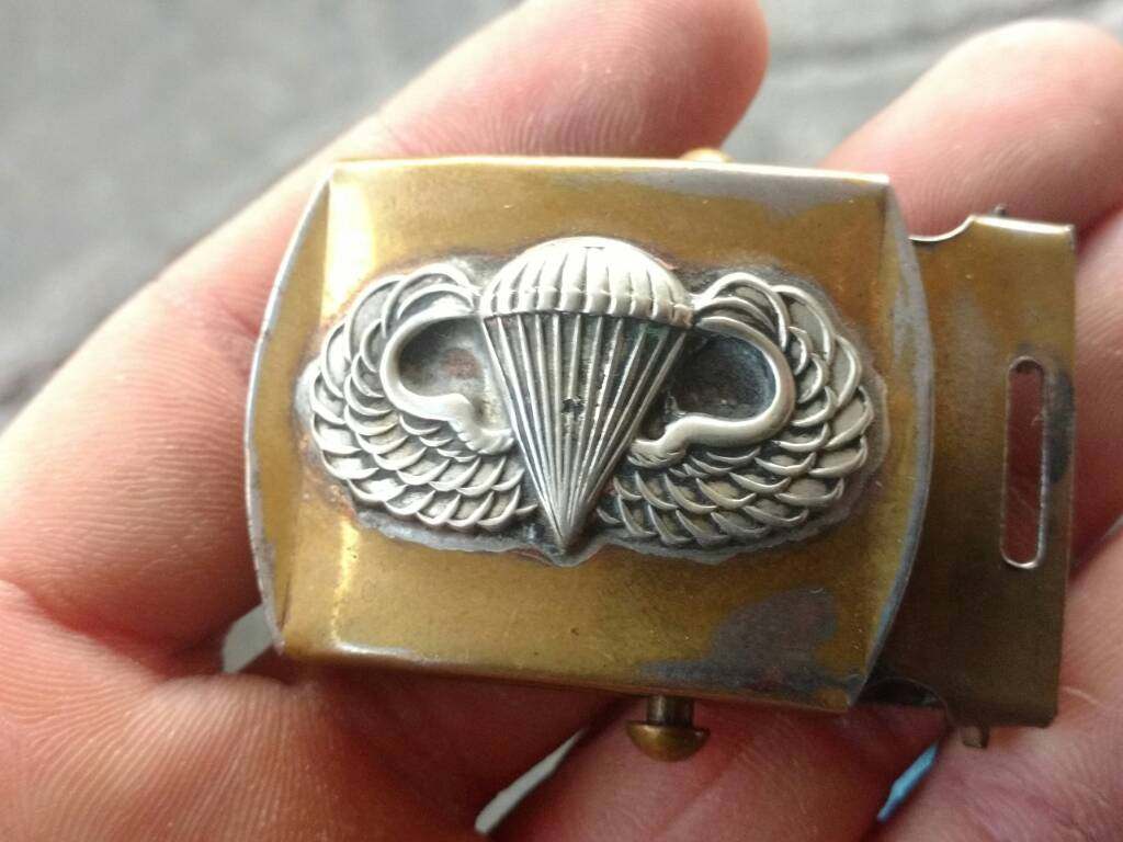 Airborne Belt Buckle - REAL OR WHAT? - U.S. Militaria Forum