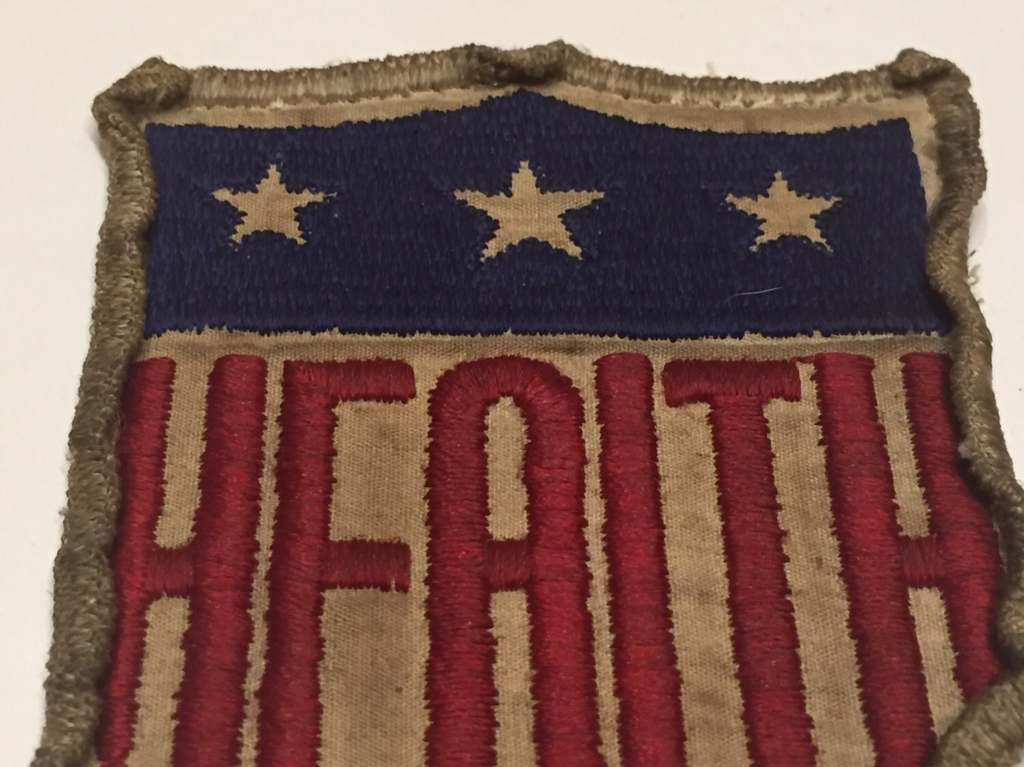 WWII MLB Health Patch - HOMEFRONT & THE WAR EFFORT - U.S. Militaria Forum