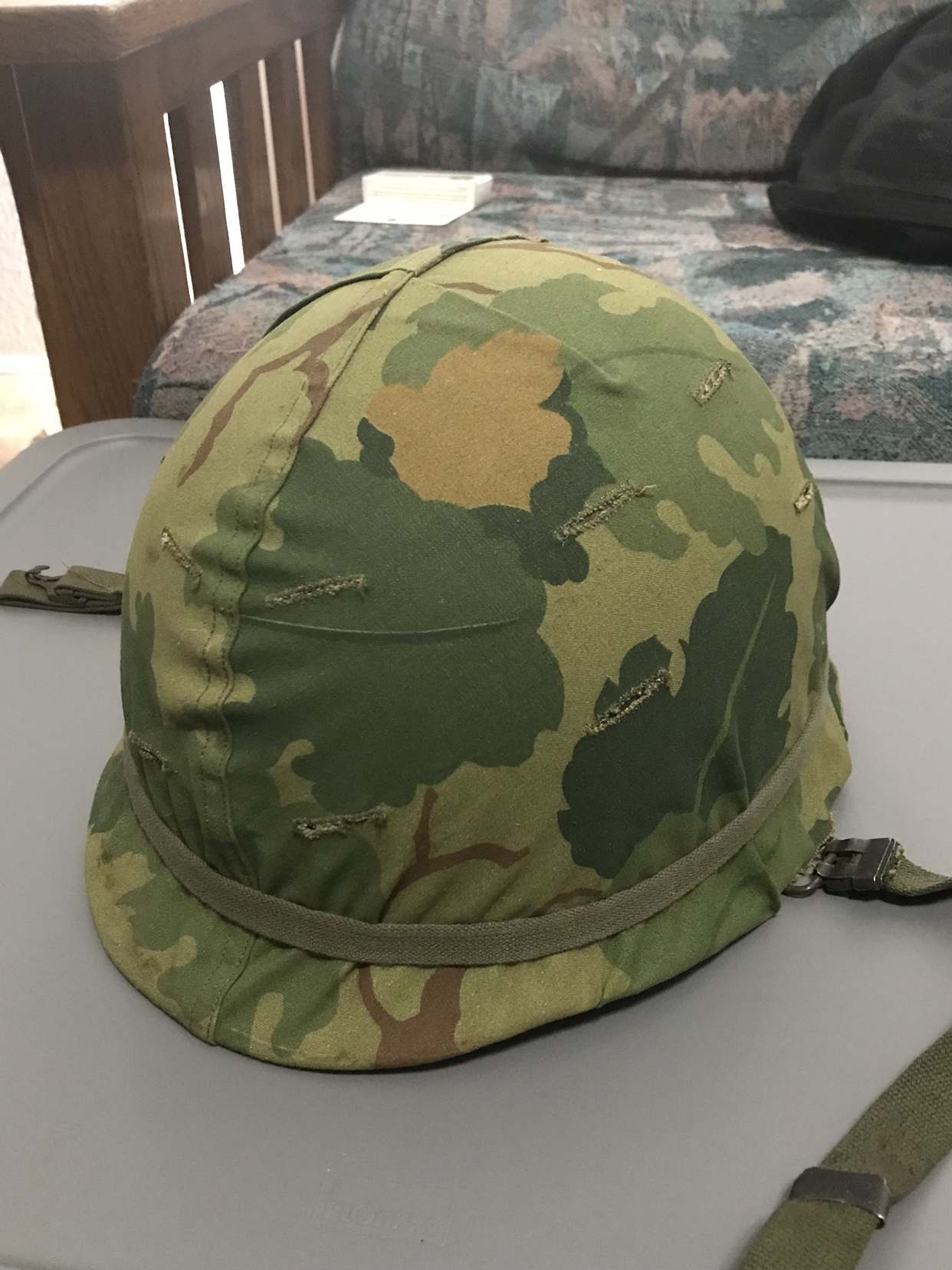 Mitchell helmet cover - M-1; M-1C & M-2 HELMETS - U.S. Militaria Forum