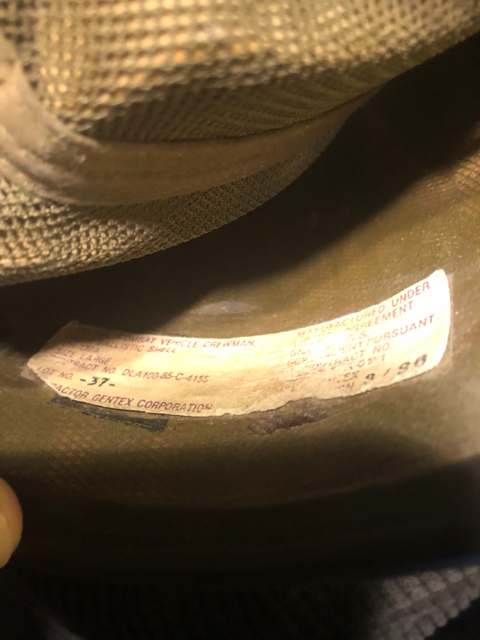 Painted CVC helmet - MODERN COMPOSITE HELMETS - U.S. Militaria Forum