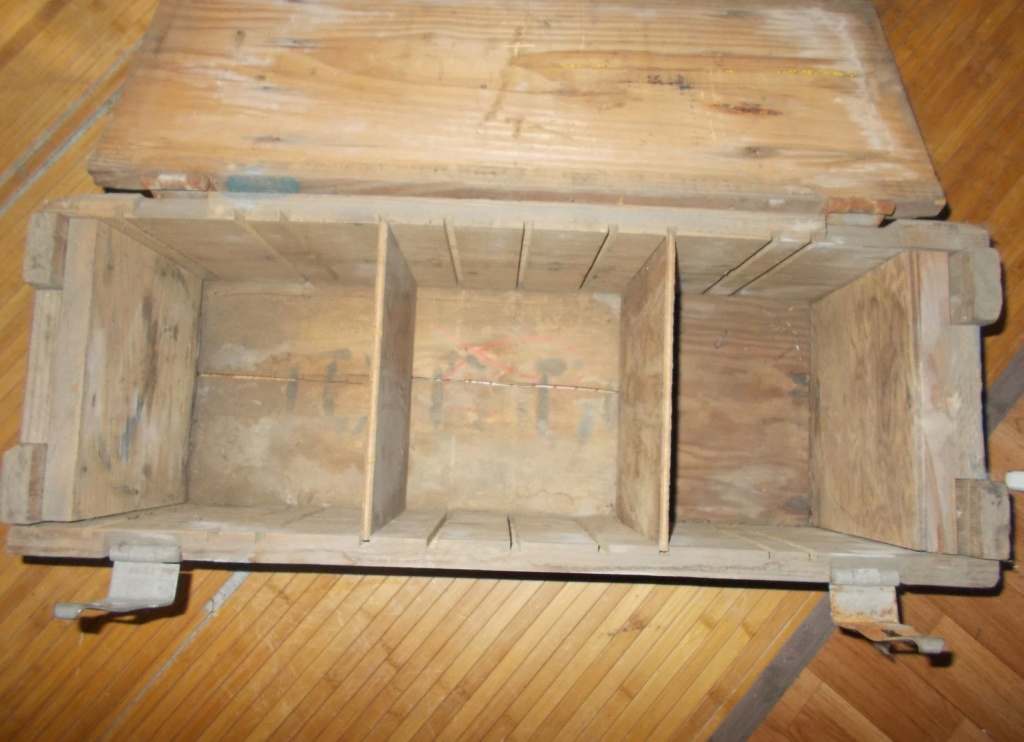 mine crate with weird marking - FIREARMS - U.S. Militaria Forum