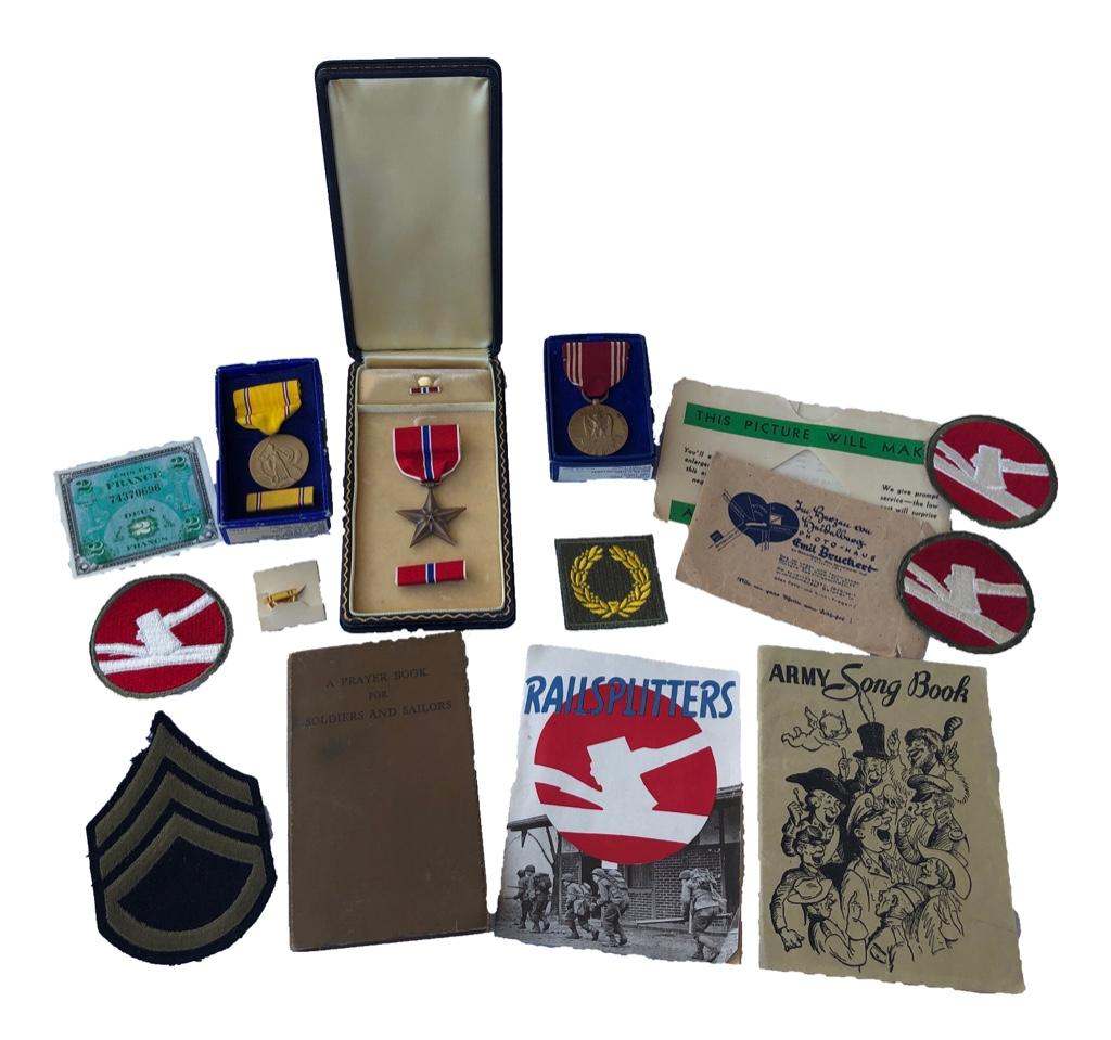 Large 84th Division Uniform grouping with bringbacks - GROUPINGS PAGE ...