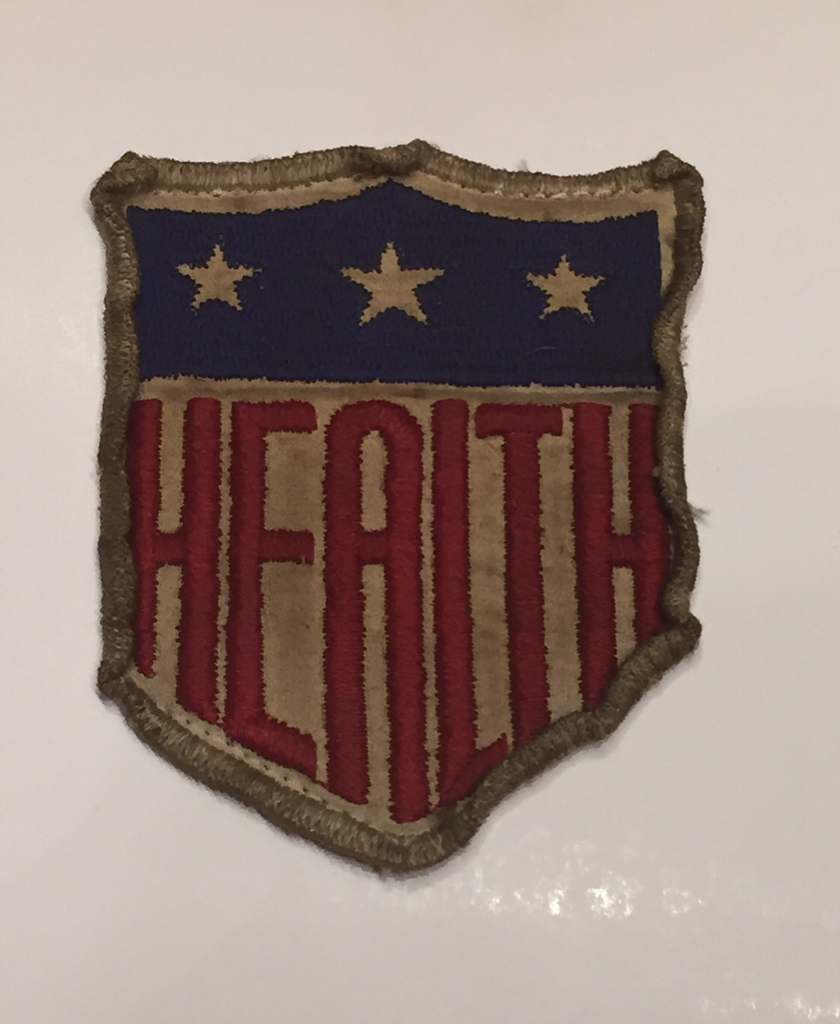 WWII MLB Health Patch - HOMEFRONT & THE WAR EFFORT - U.S. Militaria Forum