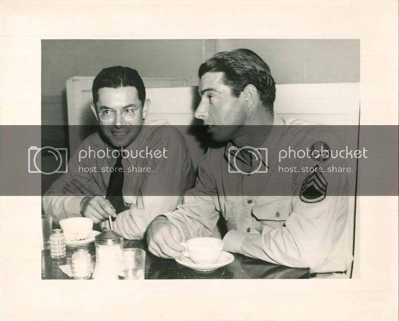 Joe and Dom Dimaggio wartime photo - EPHEMERA, PHOTOGRAPHS & MILITARY ...