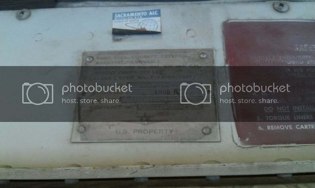 USAF Drop Tank Identification? - MILITARY AIRCRAFT & AVIATION - U.S ...