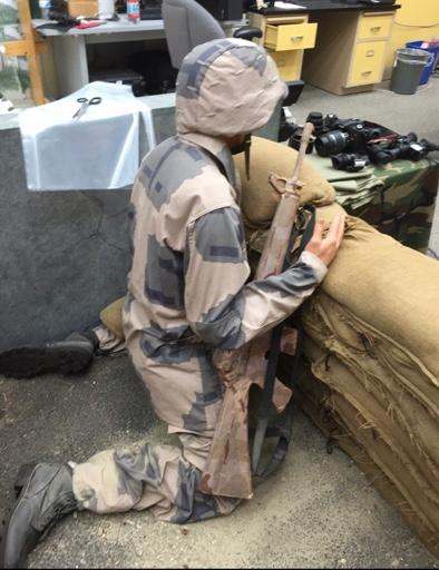 Strange 2-Color Colorway 6-Color Desert Pattern Uniform Photo ...