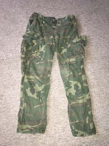 1969 Air Force Combat Controller patched ERDL - CAMOUFLAGE UNIFORMS - U ...