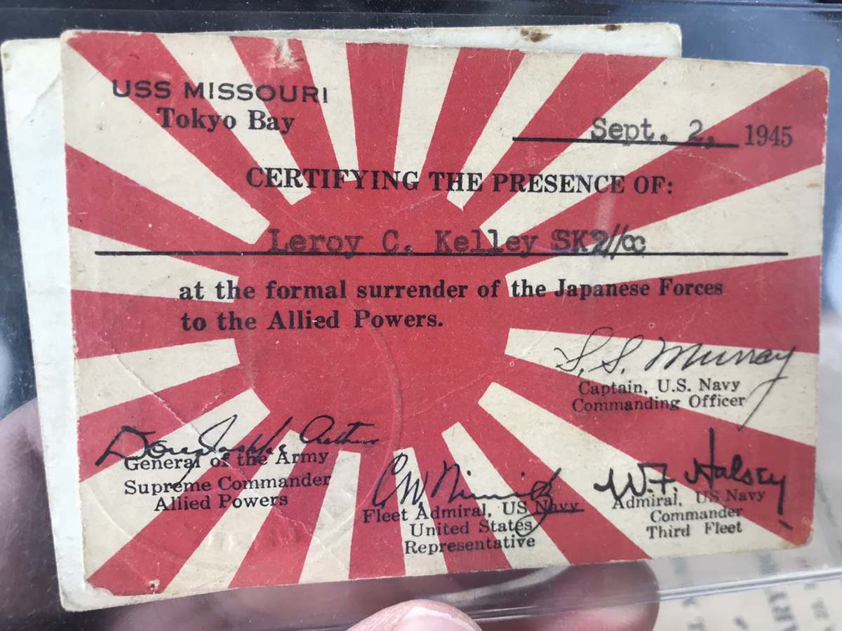 Witness to the Surrender Card - EPHEMERA, PHOTOGRAPHS & MILITARY ...