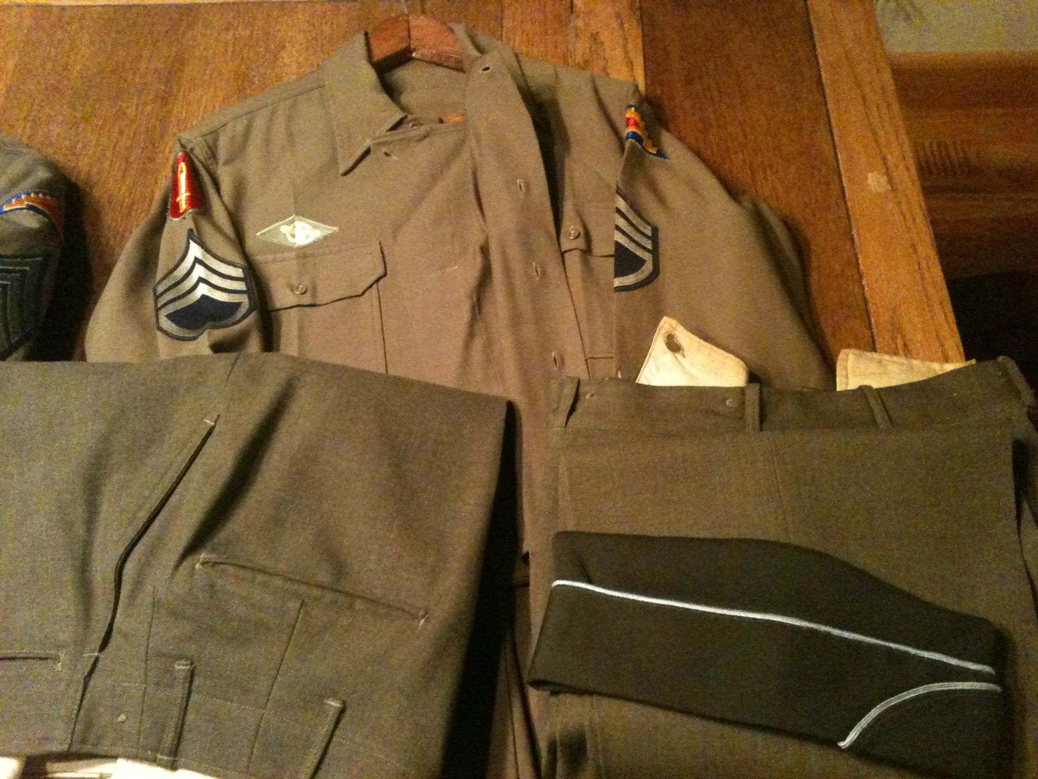 WWII 63rd Infantry Division Staff Sergeant Grouping - GROUPINGS PAGE ...