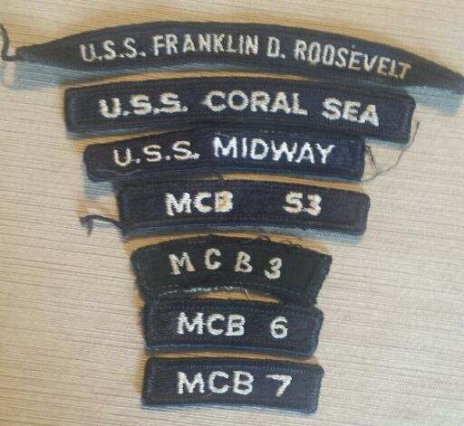 US Navy Ships Rocker Tabs - Page 2 - NAVY, COAST GUARD AND OTHER SEA ...