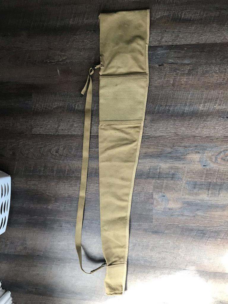 WW1 canvas rifle scabbard - FIELD & PERSONAL GEAR SECTION - U.S ...