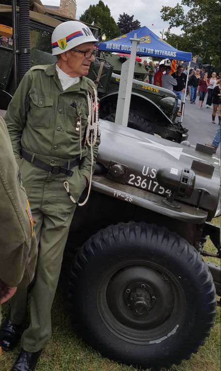 MILITARY POLICE DISPLAY AT NEW YORK STATE FAIR - UNIFORMS - U.S ...