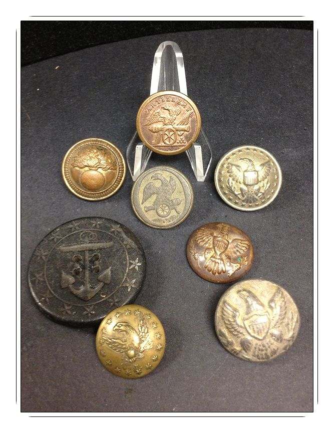 Confederate Lead Buttons - UNIFORMS - U.S. Militaria Forum