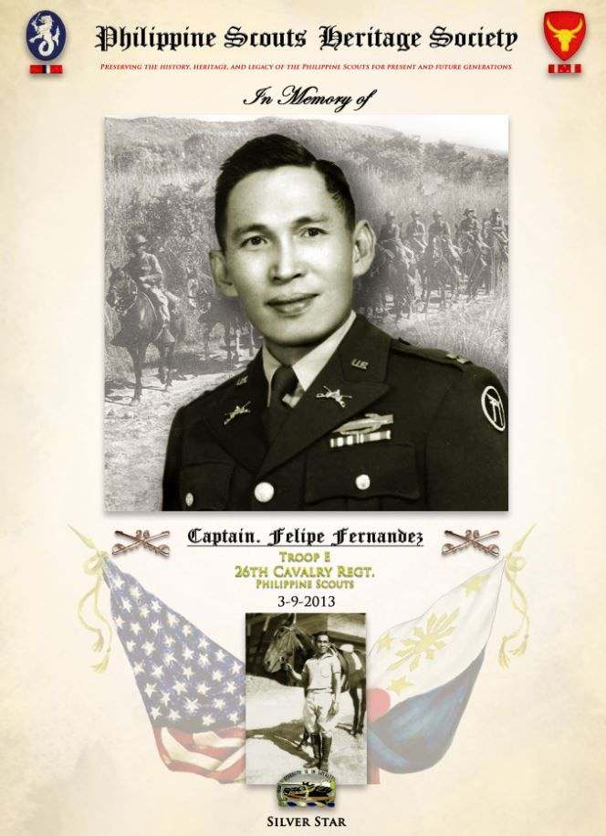 Capt. Felipe Fernandez, 26th Cavalry - TAPS - U.S. Militaria Forum
