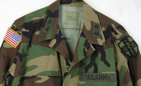 current issue BDU tops with all insignia - CAMOUFLAGE UNIFORMS - U.S ...