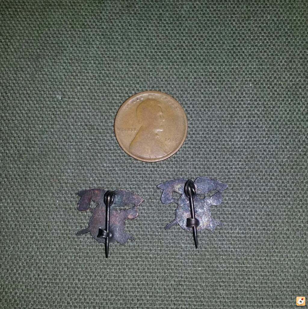 Shirt Insignia, Quartermaster Corps Officer - (1917-1919) WORLD WAR ONE ...